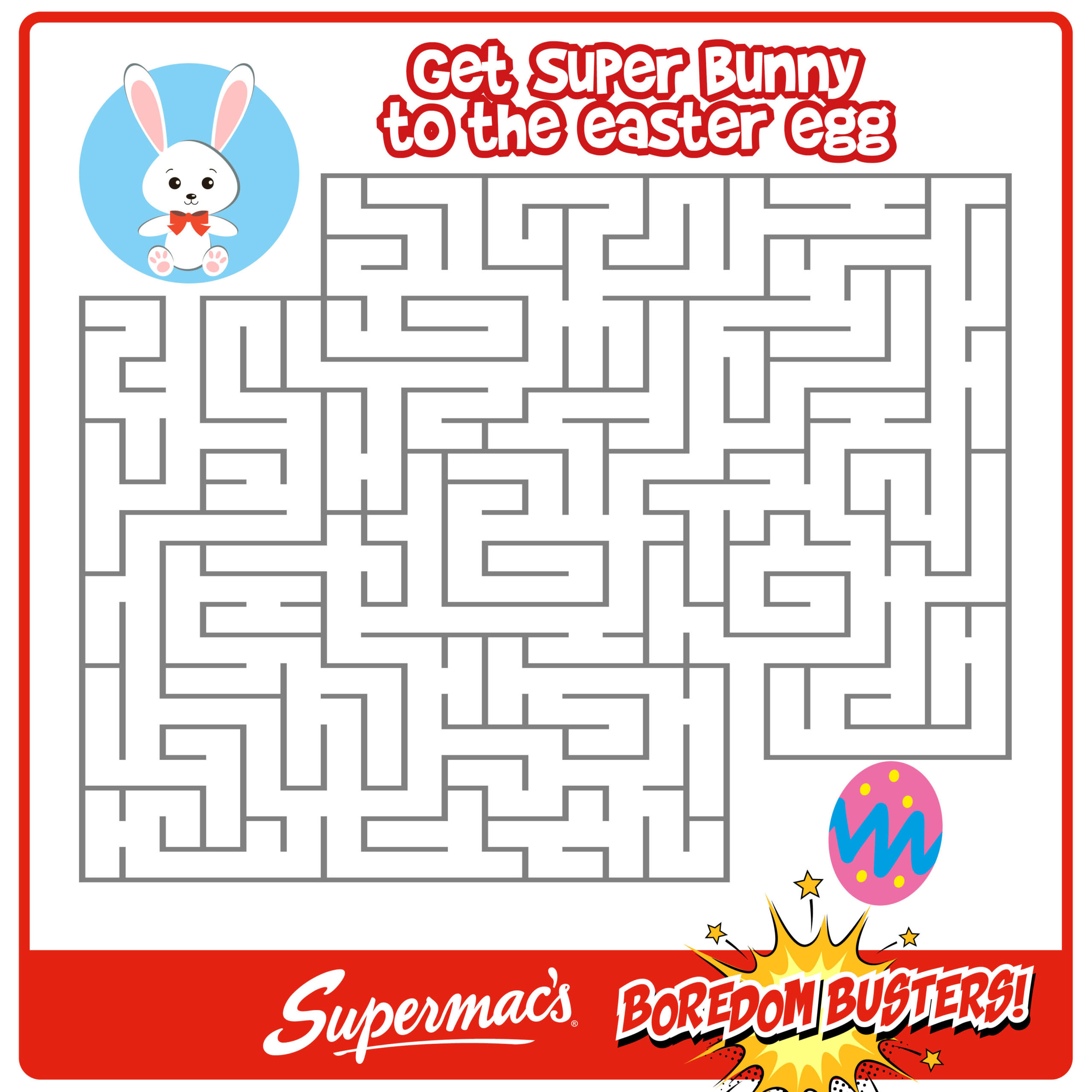 Supermac's Boredom Busters | Supermac's Ireland